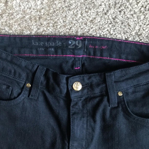 kate spade | Jeans | Kate Spade Broome Street Jean Sz 29 In Black ...